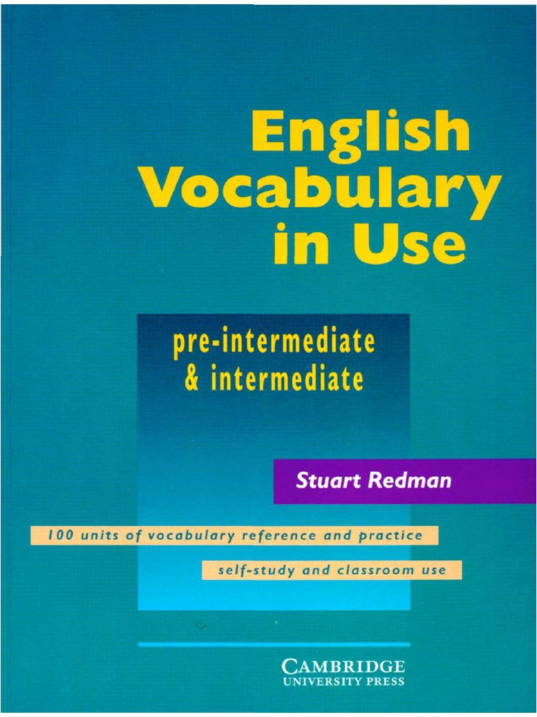 English Vocabulary in Use - Pre-Intermediate - Intermediate | PDF