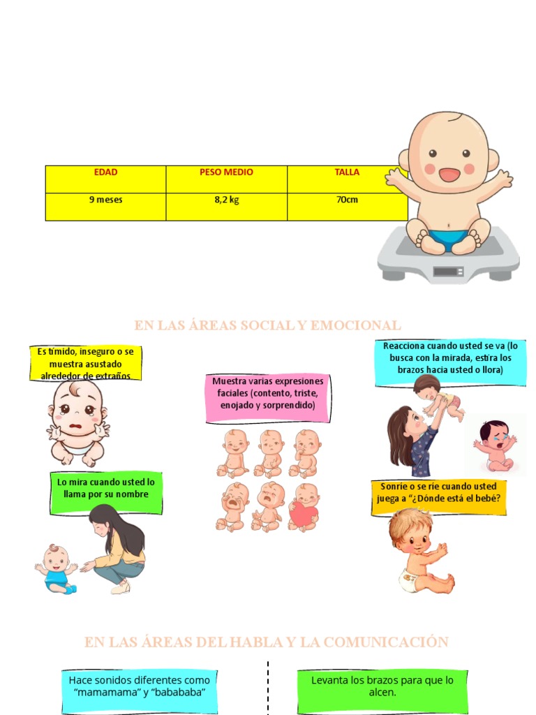 Características de Un Bebé de 9 Meses | PDF