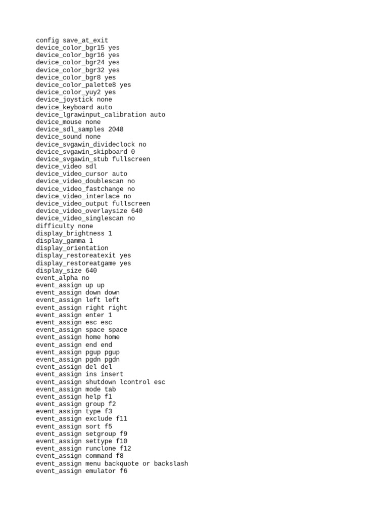 Emulator Configuration Setup | PDF | Office Equipment | Computer ...