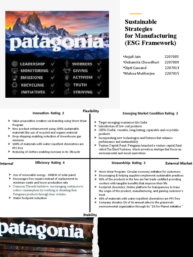 Patagonia | PDF | Sustainability | Economies