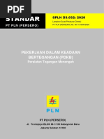 SPLN - Alat Pelindung Diri Bidang Ketenagalistrikan | PDF | Sains & Matematika | Komputer