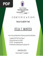 NCOI Annotations Form for Teacher III Applicant | PDF | Learning ...