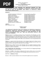 Barangay Tax Code Sample | PDF | Revenue | Taxes