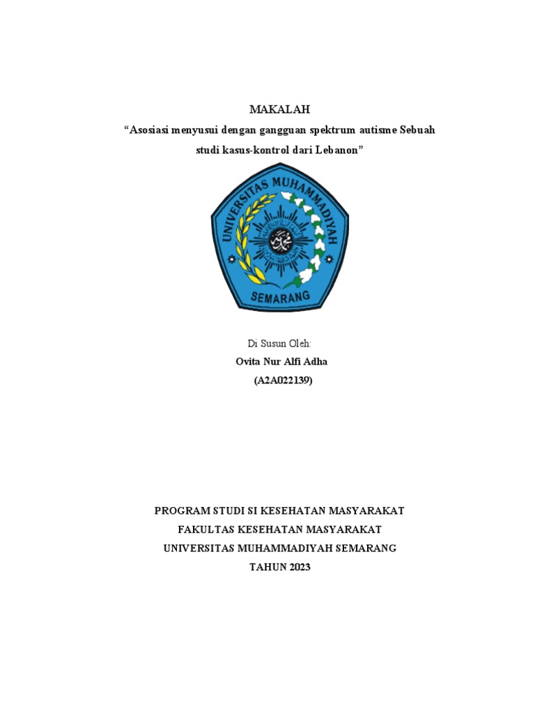 Makalah Topik Case Kontrol 2 | PDF Makalah Topik Case Kontrol 2 | PDF