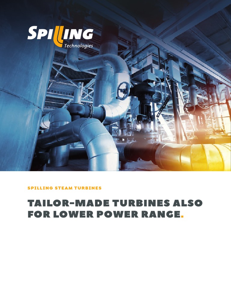 Spilling-Steamturbine-english | PDF | Steam | Cogeneration