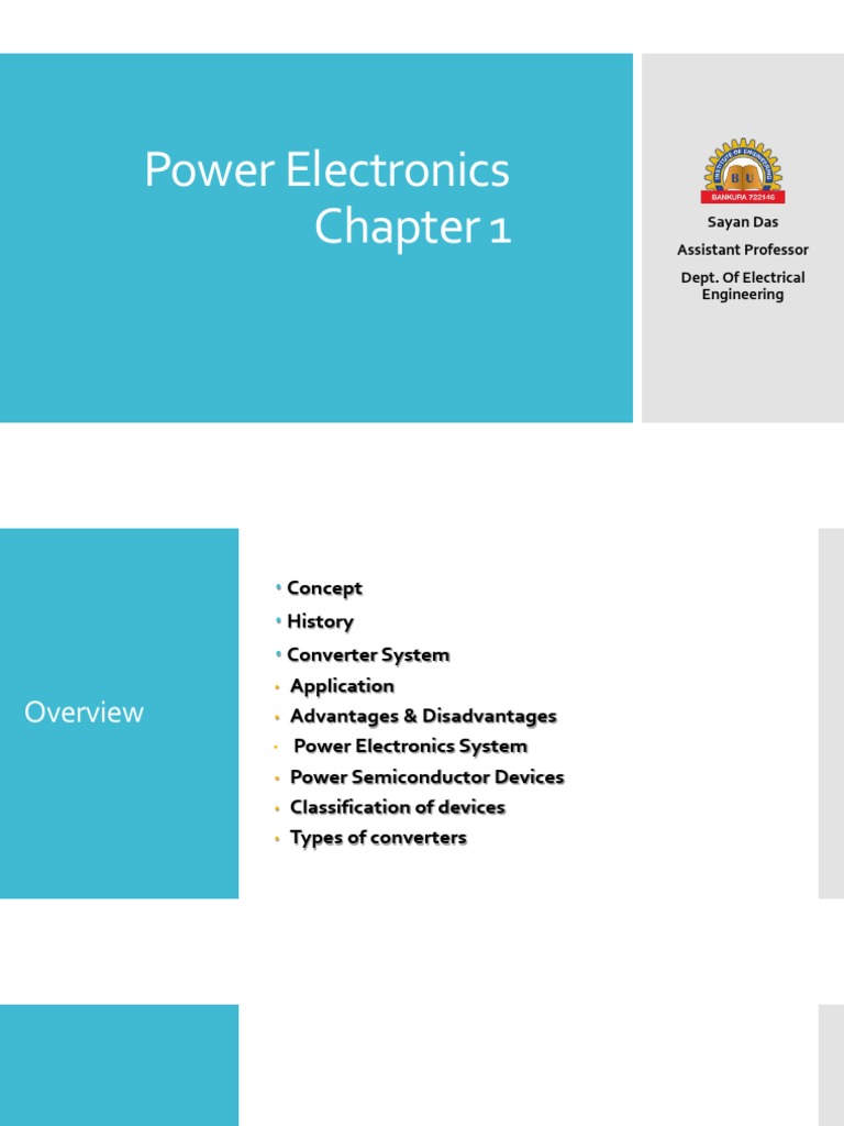 1 Power Electronics | PDF | Power Electronics | Direct Current