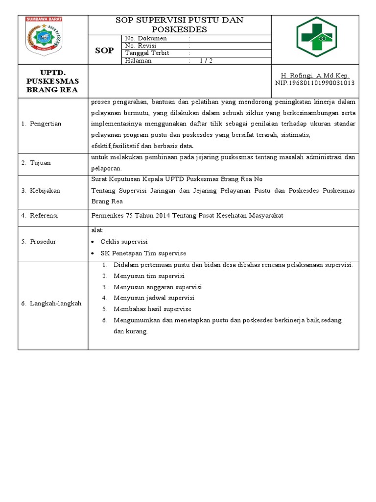 Sop Jejaring Dan Jaringan | PDF