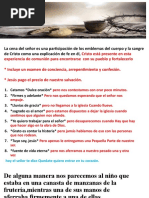 Guia de Santa Cena Iglesia Adventista Del Séptimo Día | PDF ...