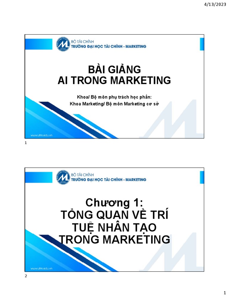 Slide AI in Marketing | PDF