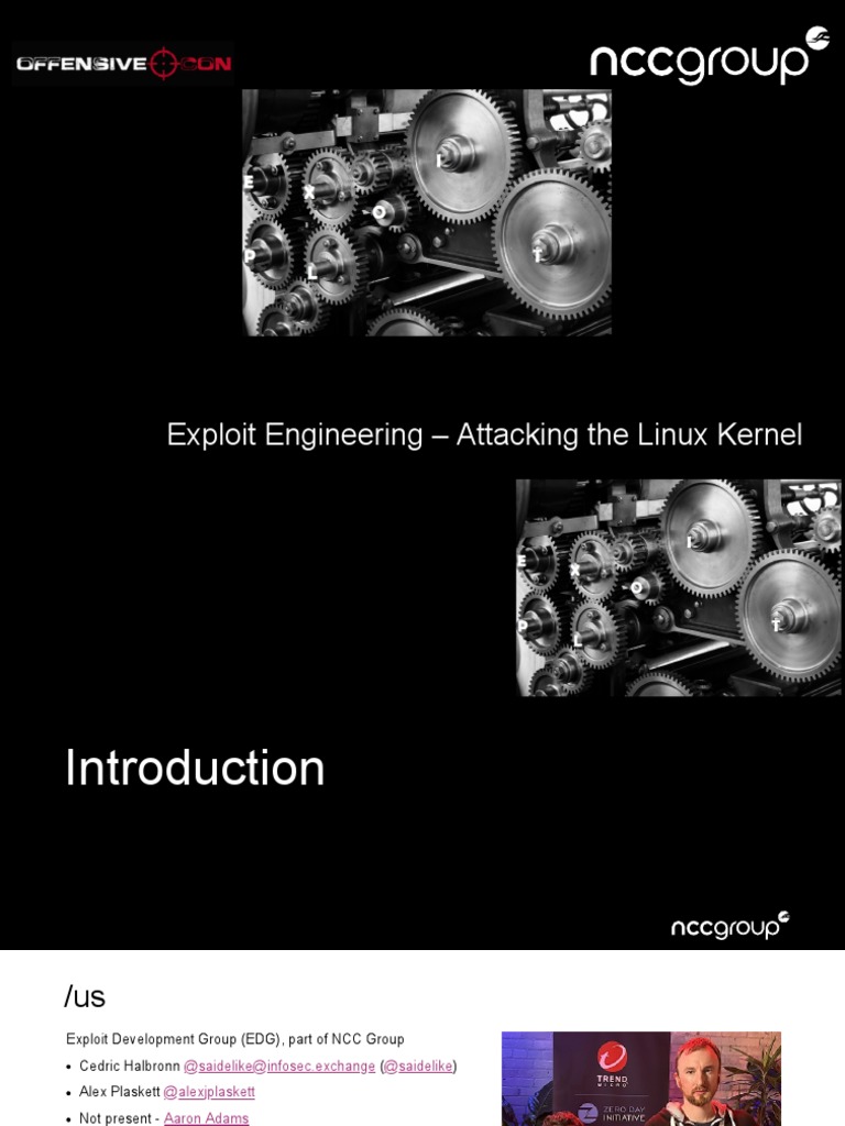 Exploit Engineering Linux Kernel Pdf Computer Architecture System Software