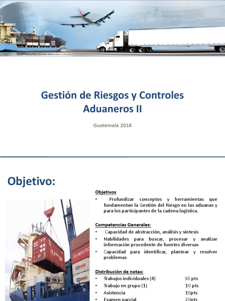 Gestión de Riesgos Aduaneros en Guatemala | PDF | aduana | Logística