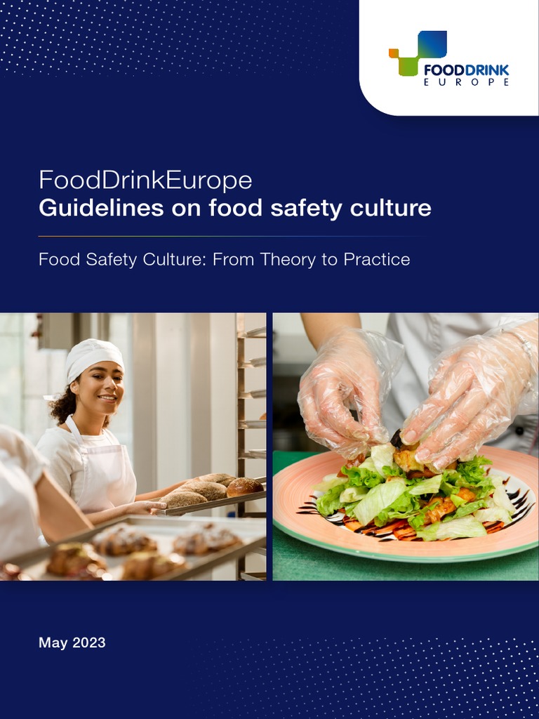Guidelines On Food Safety Culture | PDF