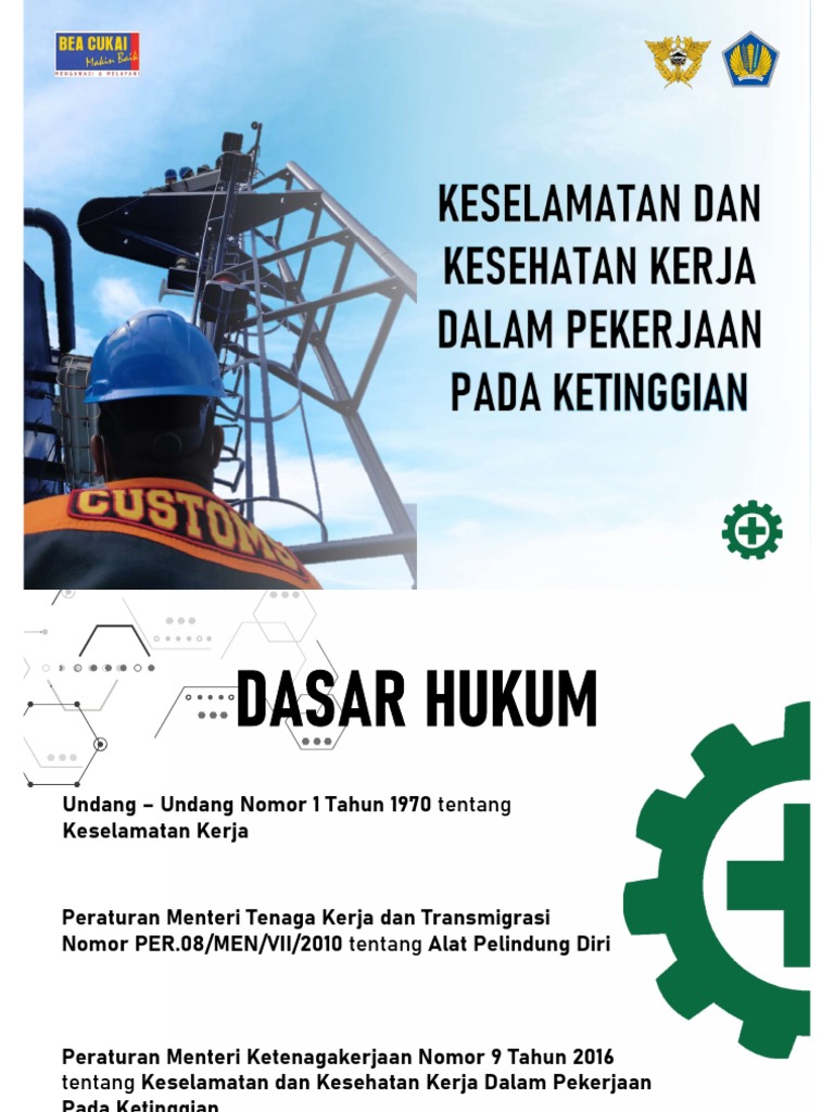 K3 Pekerjaan Pada Ketinggian | PDF