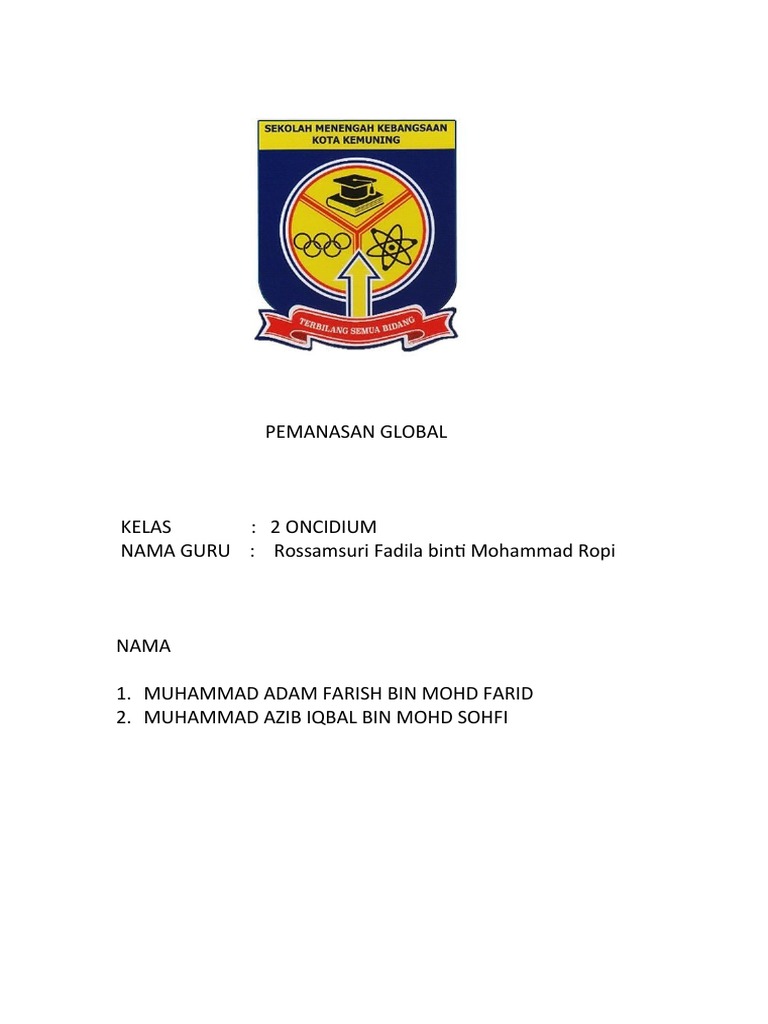 Kerja Kursus Geo 2 | PDF