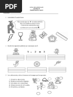 Sopa de Letras "R" y "RR" | PDF | Artes del lenguaje y disciplina