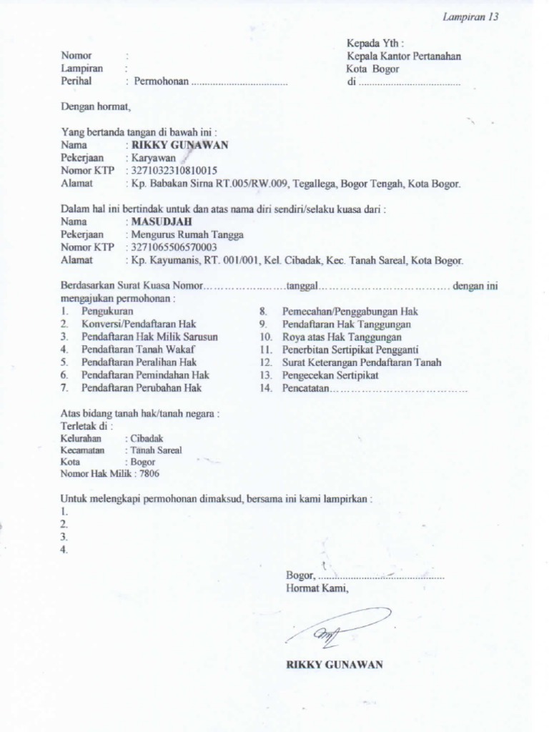 Lampiran 13 Pengecekan | PDF