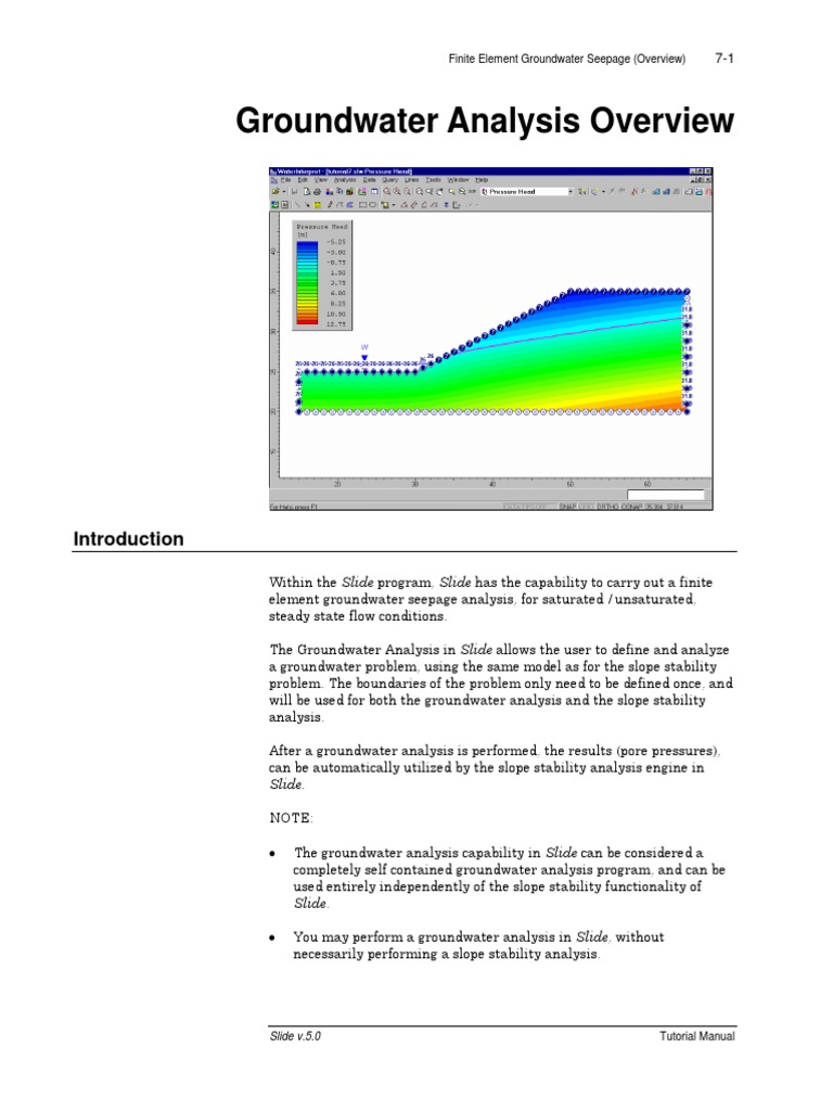 Tutorial 07 Finite Element Groundwater Seepage | PDF | Soil Mechanics | Finite Element Method