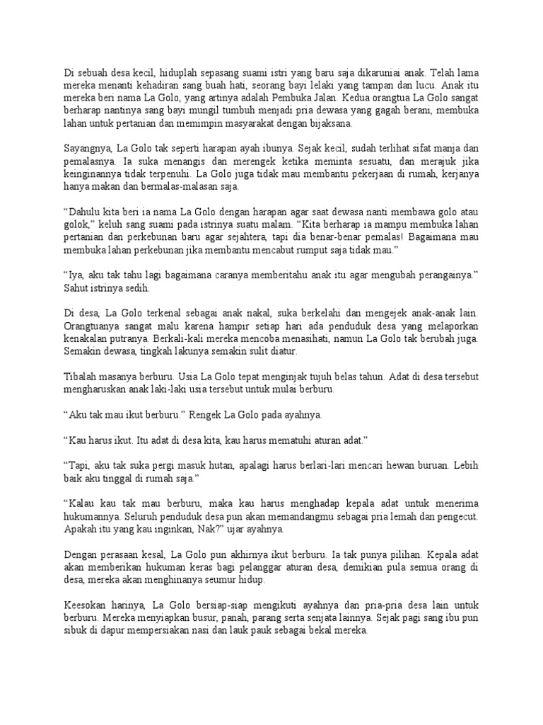 Naskah Lomba Cerita Pdf