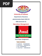 Financial Analysis of AMUL | PDF | Cash Flow Statement | Depreciation