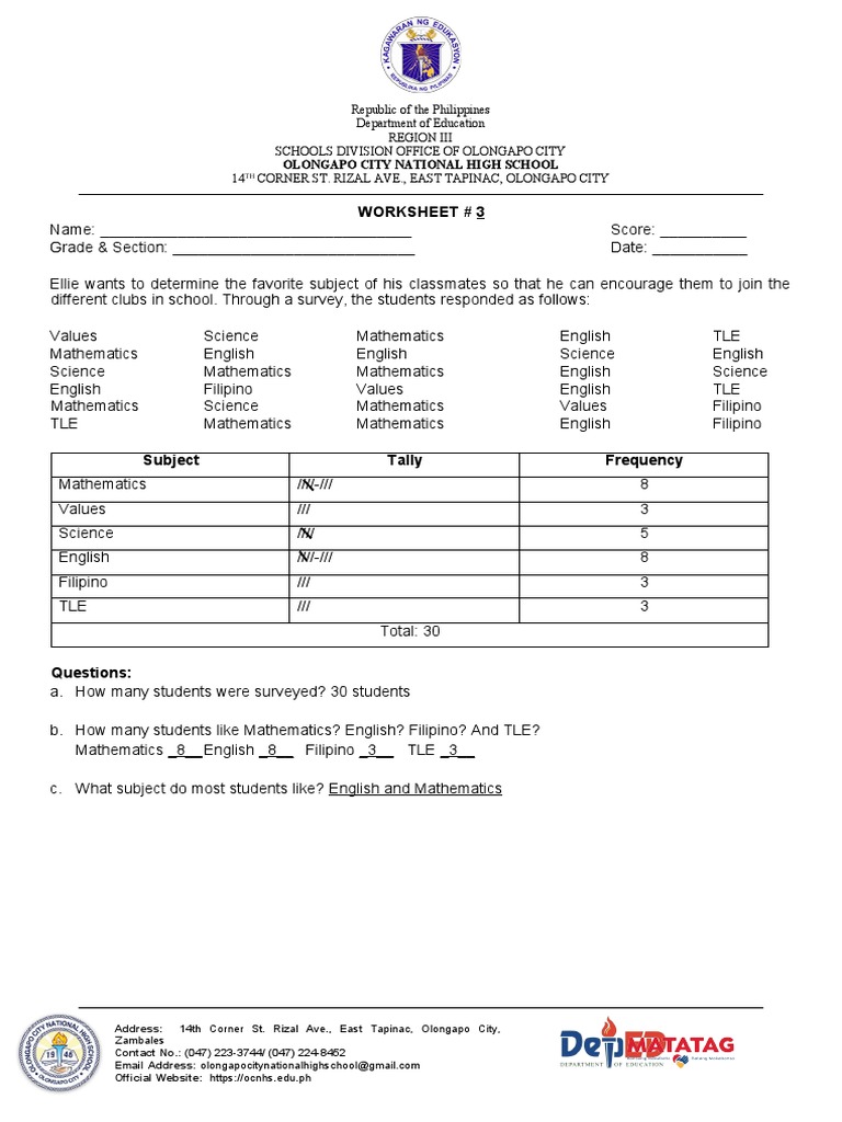 Ungrouped and Grouped Frequency Distribution Table | PDF | Statistics