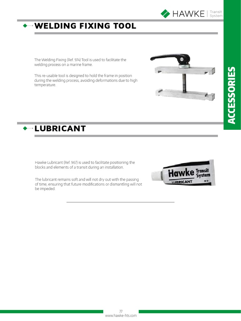 Welding Fixing Tool & Lubricant Guide | PDF | Technology & Engineering