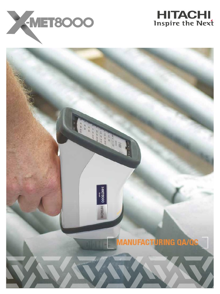 Brochure Xmet8000 Manufacturing Qa QC | PDF | Pipe (Fluid Conveyance ...