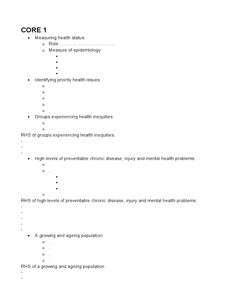 Pdhpe Syllabus Fill in The Blanks | PDF | Health Promotion ...