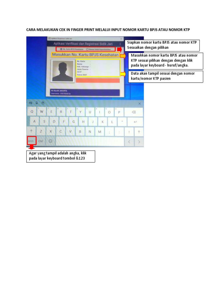 Manual Aplikasi Finger Print | PDF