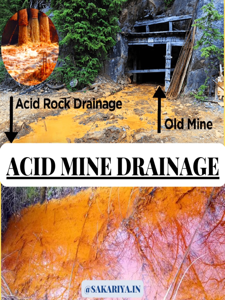 Acid Mine Drainage. | PDF | Water | Chemistry