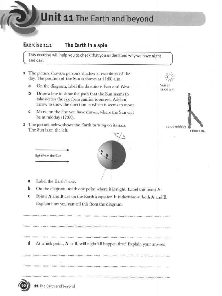Cambridge Checkpoint Science 7 Workbook - Earth and Beyond | PDF