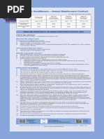 Amc For Window & Split Ac Sample | PDF | Air Conditioning | Government