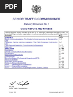 Vosa Operator Licensing Guide | PDF | License | Traffic