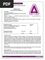 Ficha Tecnica Bingo SG | PDF | Insecticida | Agua