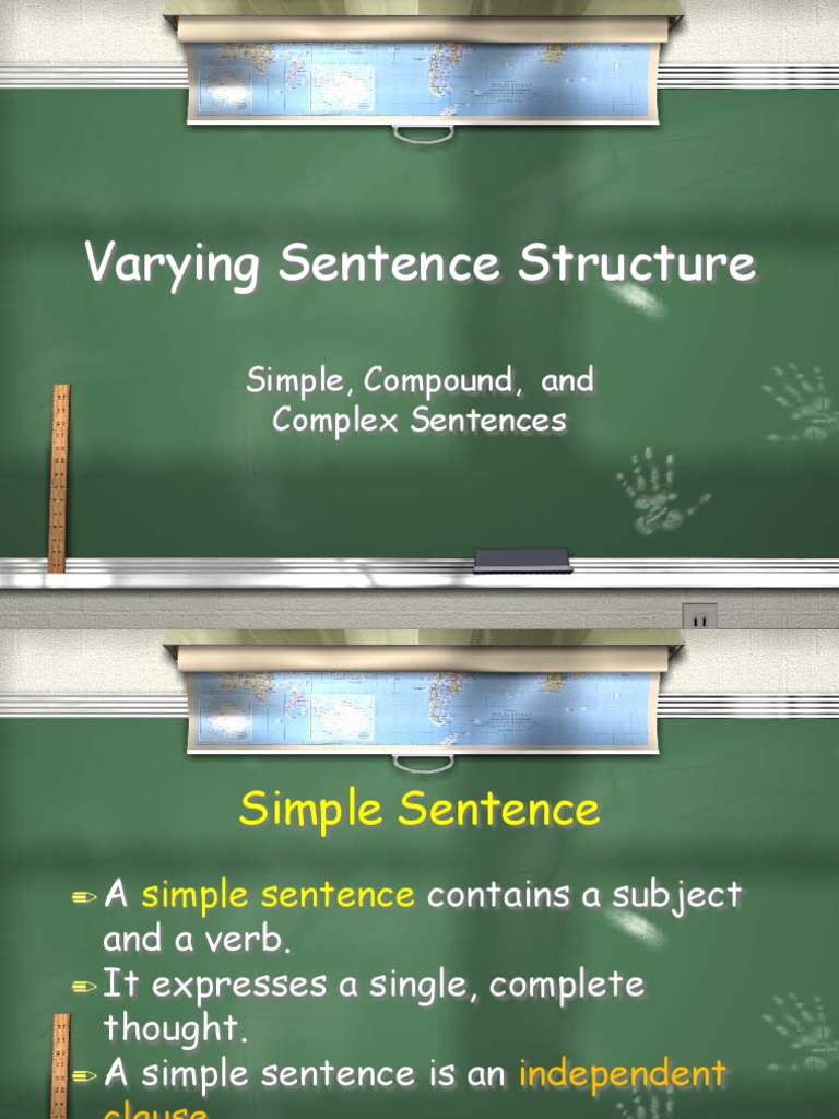 Sentence Structure | PDF | Sentence (Linguistics) | Language Mechanics