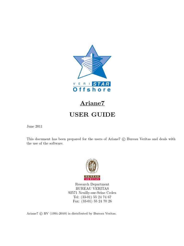 Ariane User - Manua | PDF | Button (Computing) | Window (Computing)