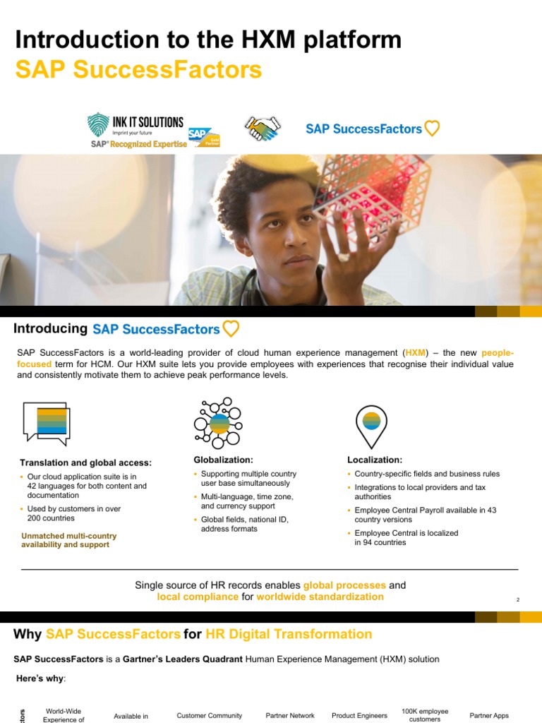 SAP HXM For Digital Transformation | PDF | Analytics | Computing