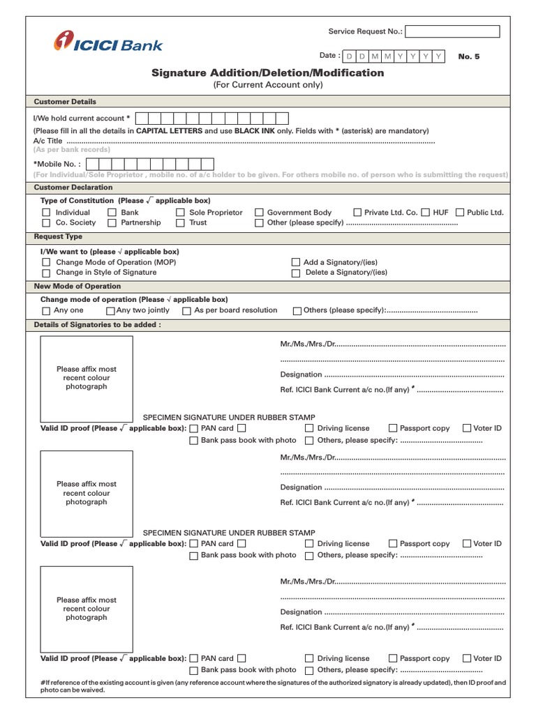 ANNEX - H Request Letter | PDF | Identity Document | Signature