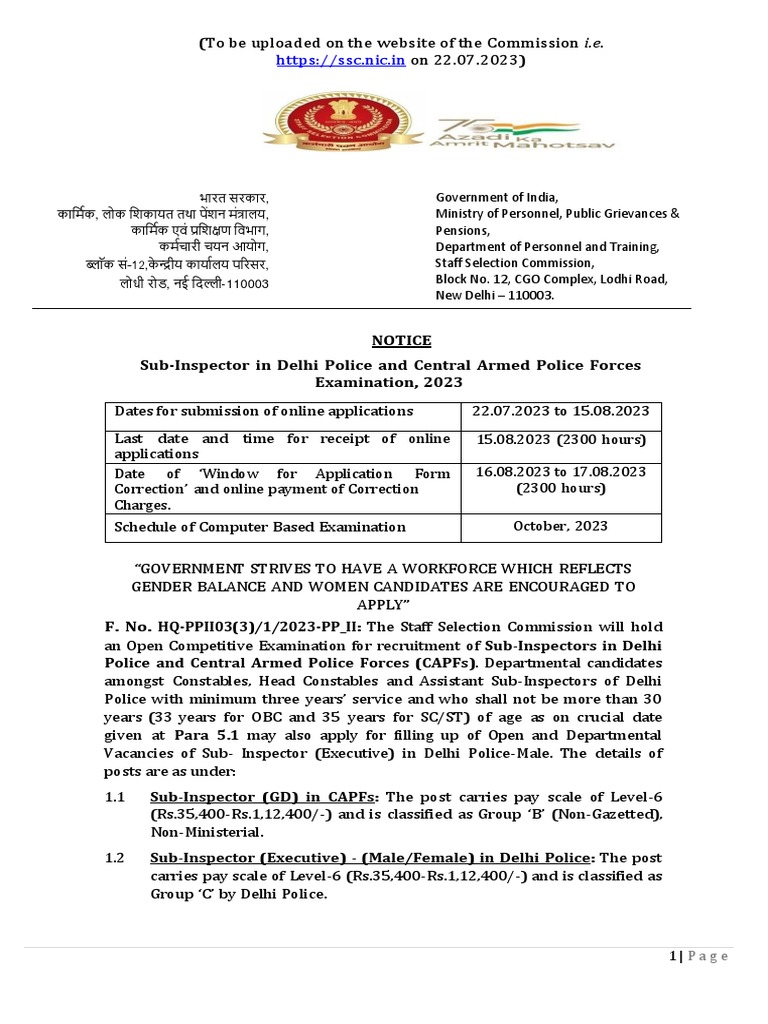 Notice CPO-SI-2023 22072023 | PDF | Triangle