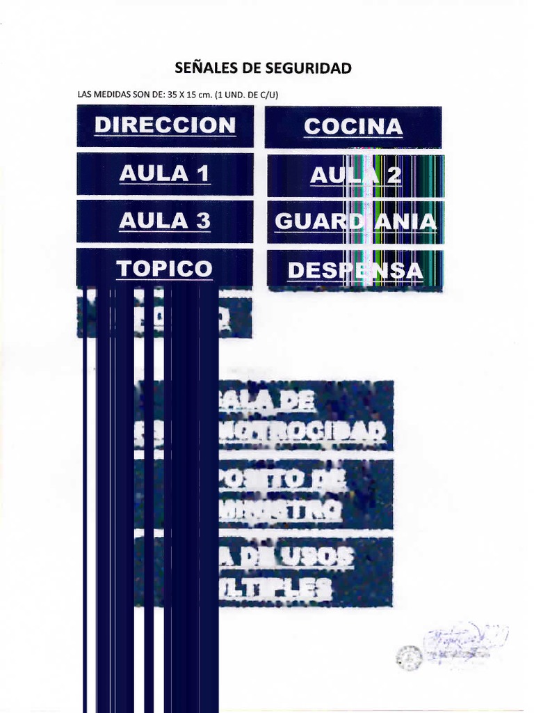 Señales de Seguridad | PDF