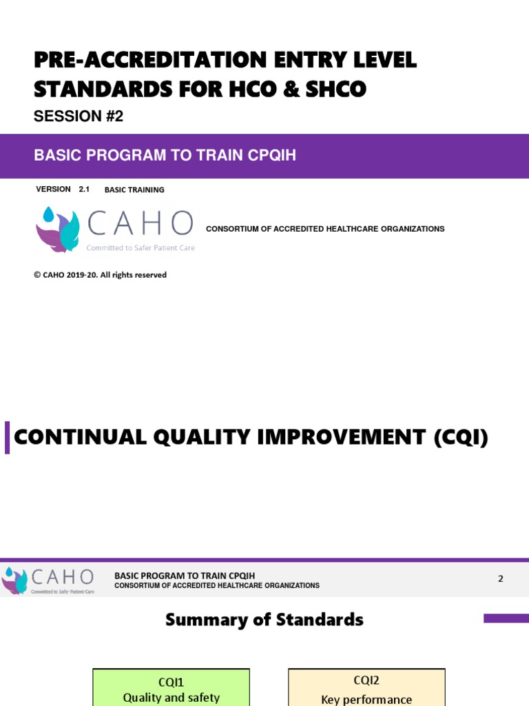 NABH Series6 CQI - 0 | PDF | Performance Indicator | Health Care
