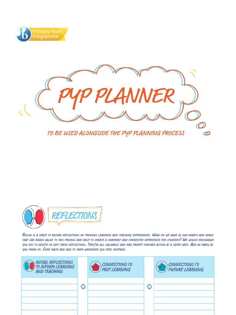 Pyp Planner Additional Design Pdf