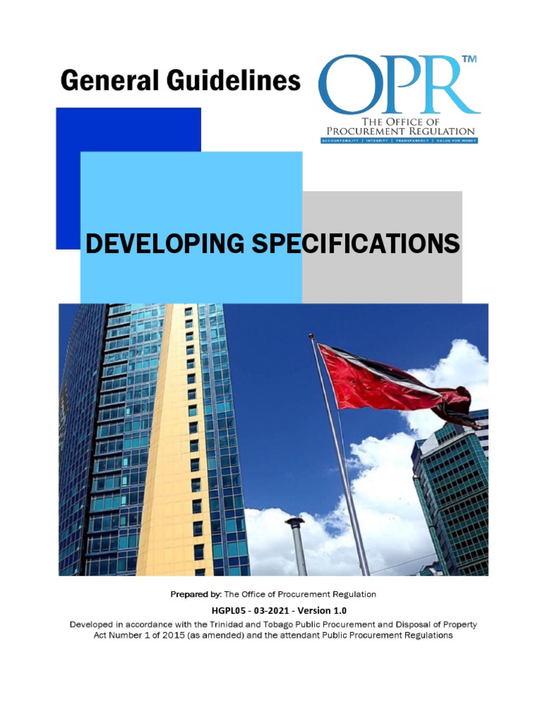 Developing Specifications PDF | PDF | Specification (Technical Standard ...