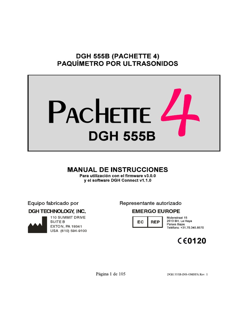 4 - Paquimetro DGH-555B-IManual-Spanish | PDF