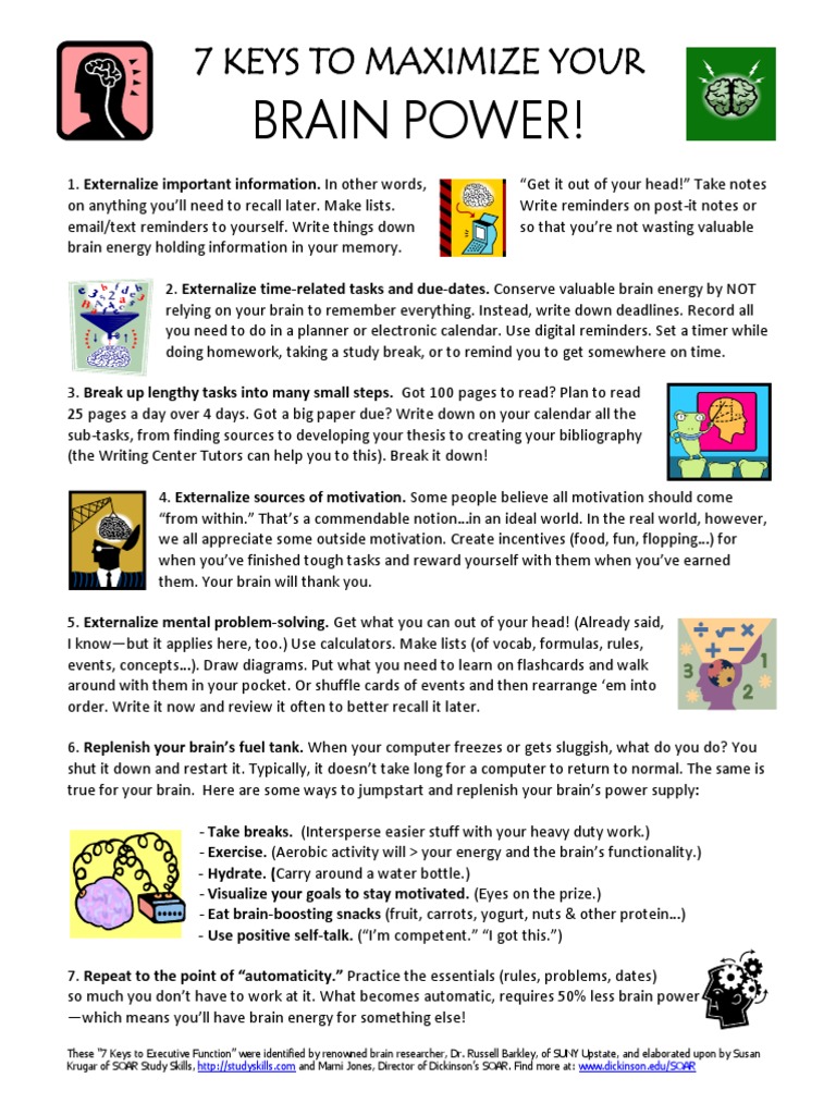 Maximize Your Brain Power | PDF | Motivation | Motivational