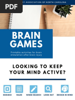 12 Brain Games To Activate Thinking in Kids 1 | PDF | Storytelling ...