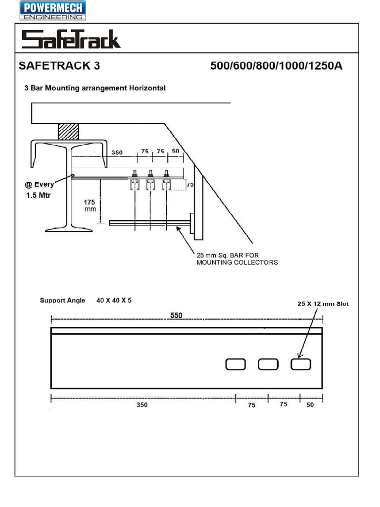 Mounting Arrangement 3 Bar_SF3 | PDF