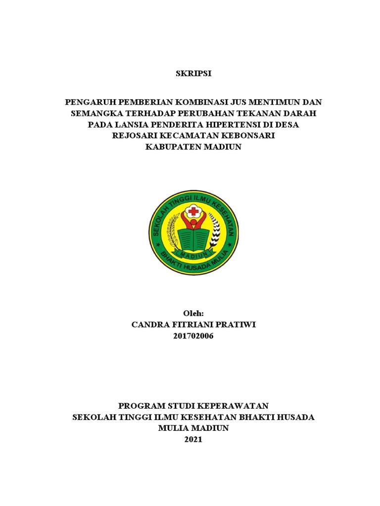 Revisi Skripsi Candra - Selesai | PDF