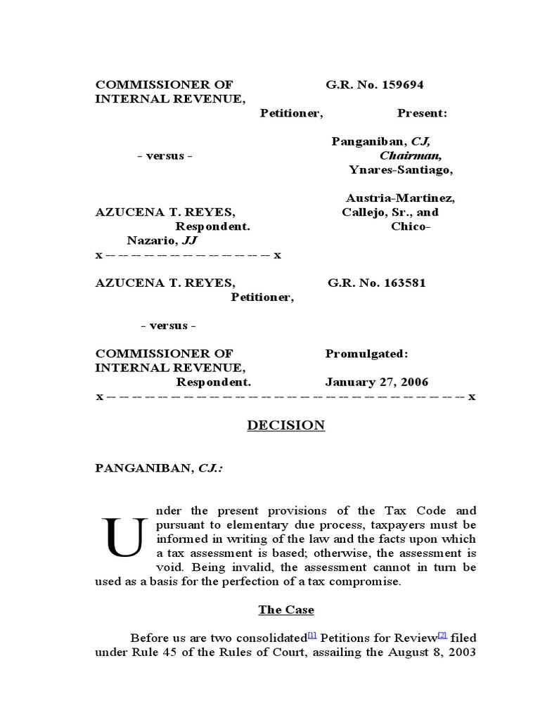 Compromise Agreement With The BIR Must Be Signed by The NEB | PDF ...