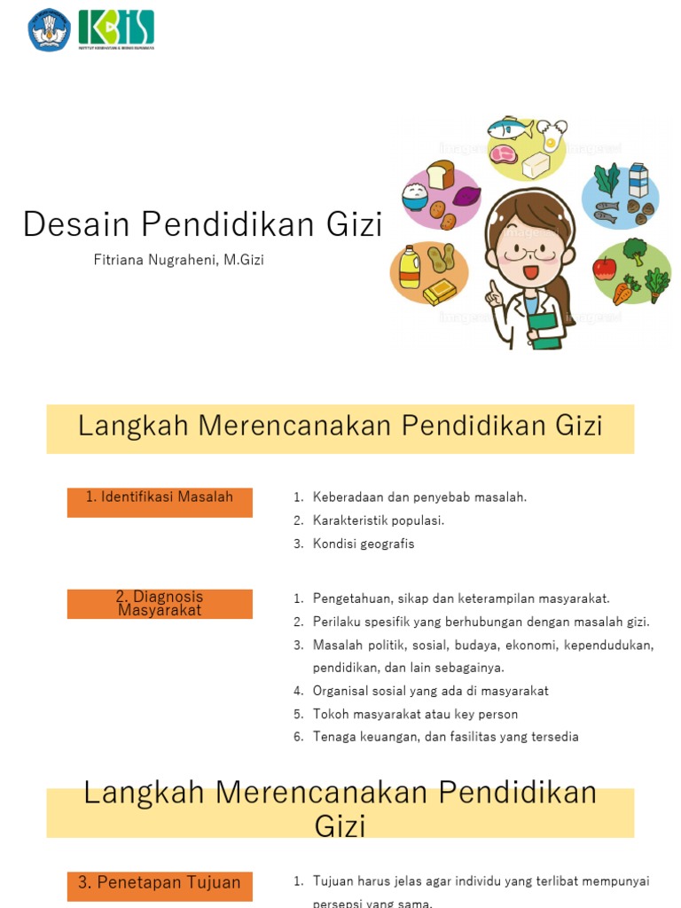 Metode Efektif Pendidikan Gizi | PDF