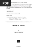 Woolf, Virginia (1921) - A Haunted House | PDF